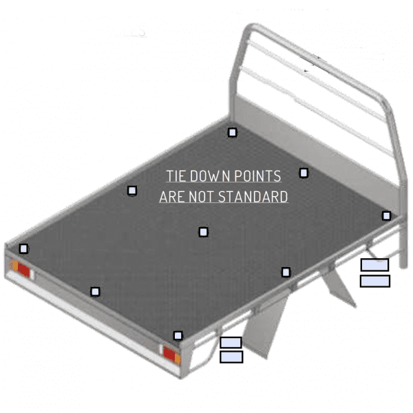 Tie Down Points (Steel, Welded) - Rydweld